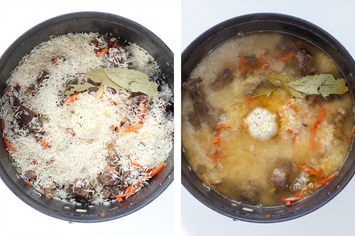 Uzbek Plov (One Pot Recipe) - Momsdish