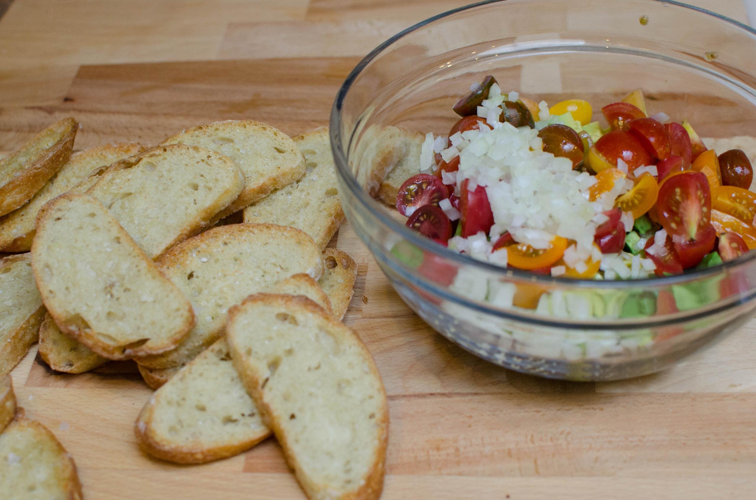 Bruschetta Sandwich - Momsdish