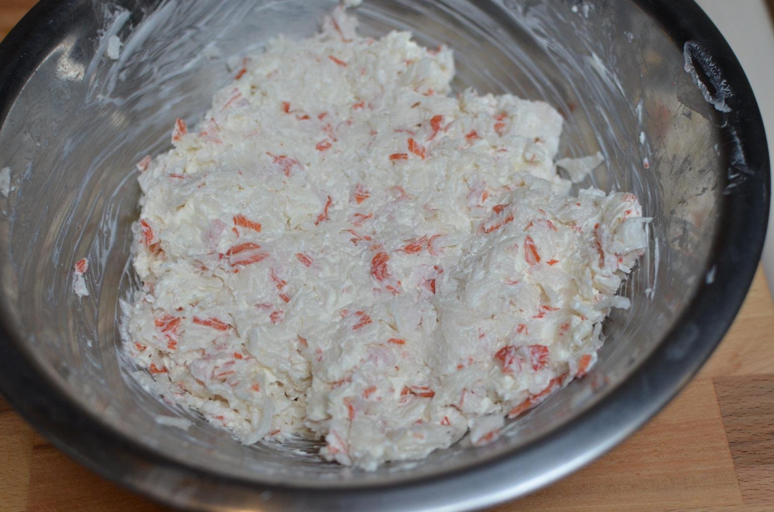 Puffs with Crab - Momsdish