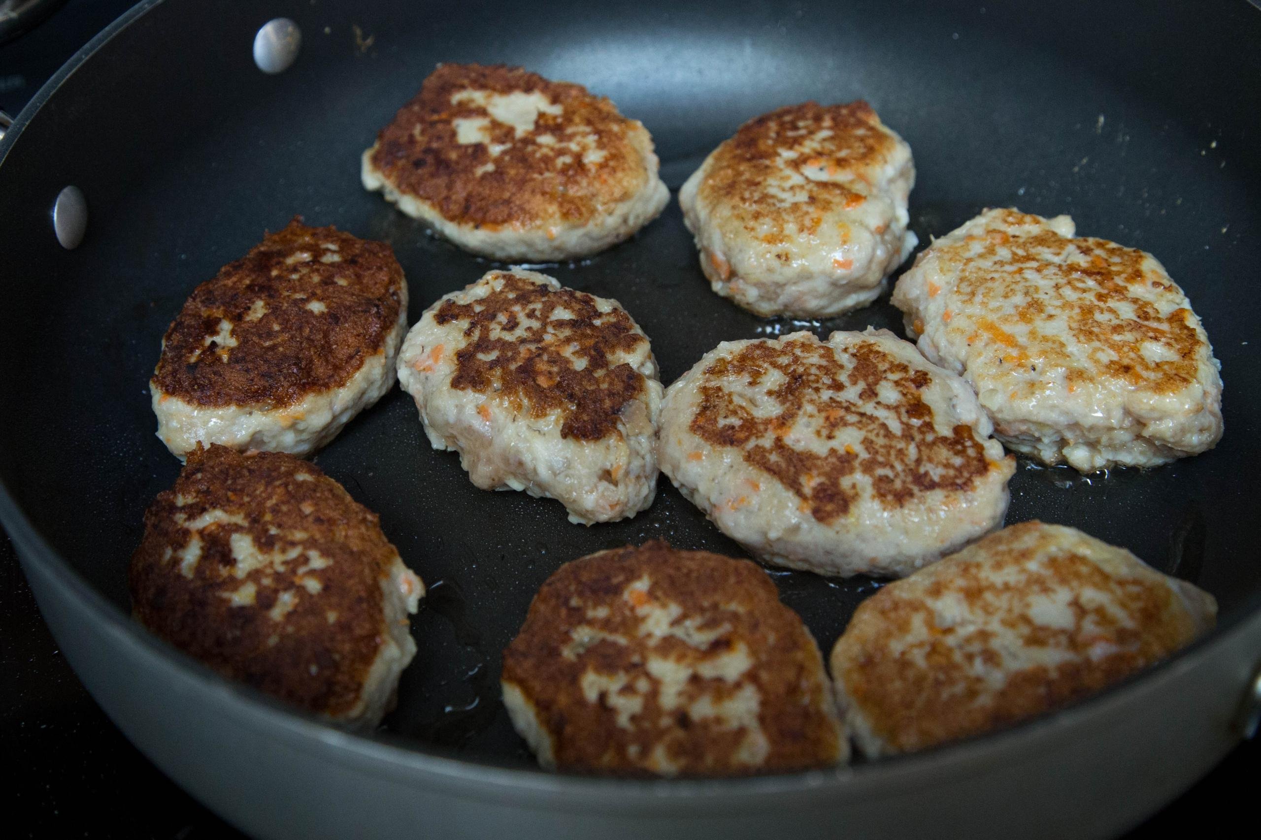 Chicken and Cheese Kotleti (Chicken Patties) - Momsdish
