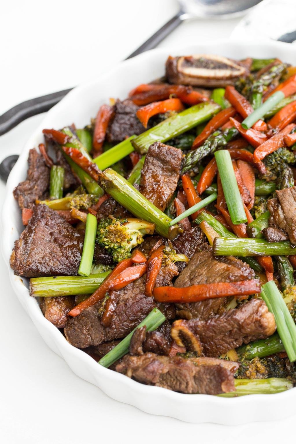 Quick Stir Fry Recipe (Short Rib) - | Easy Stir Fry |Momsdish