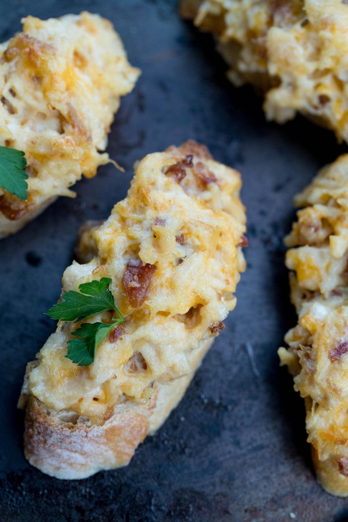 Chicken Bacon Canapés - Momsdish