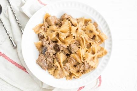 Beef Stroganoff Pasta - Momsdish