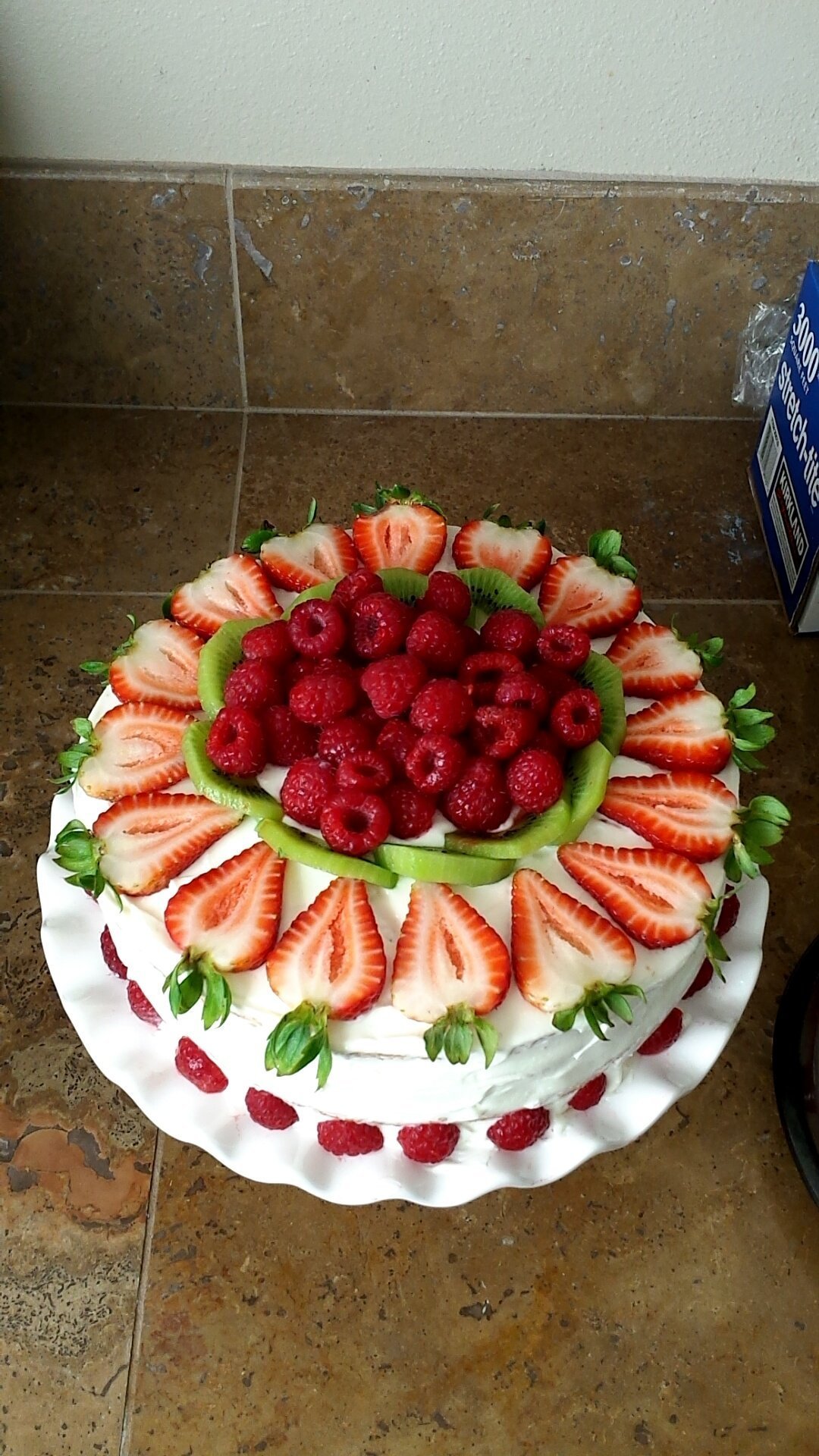 Rainbow Fruit Cake Recipe - Momsdish