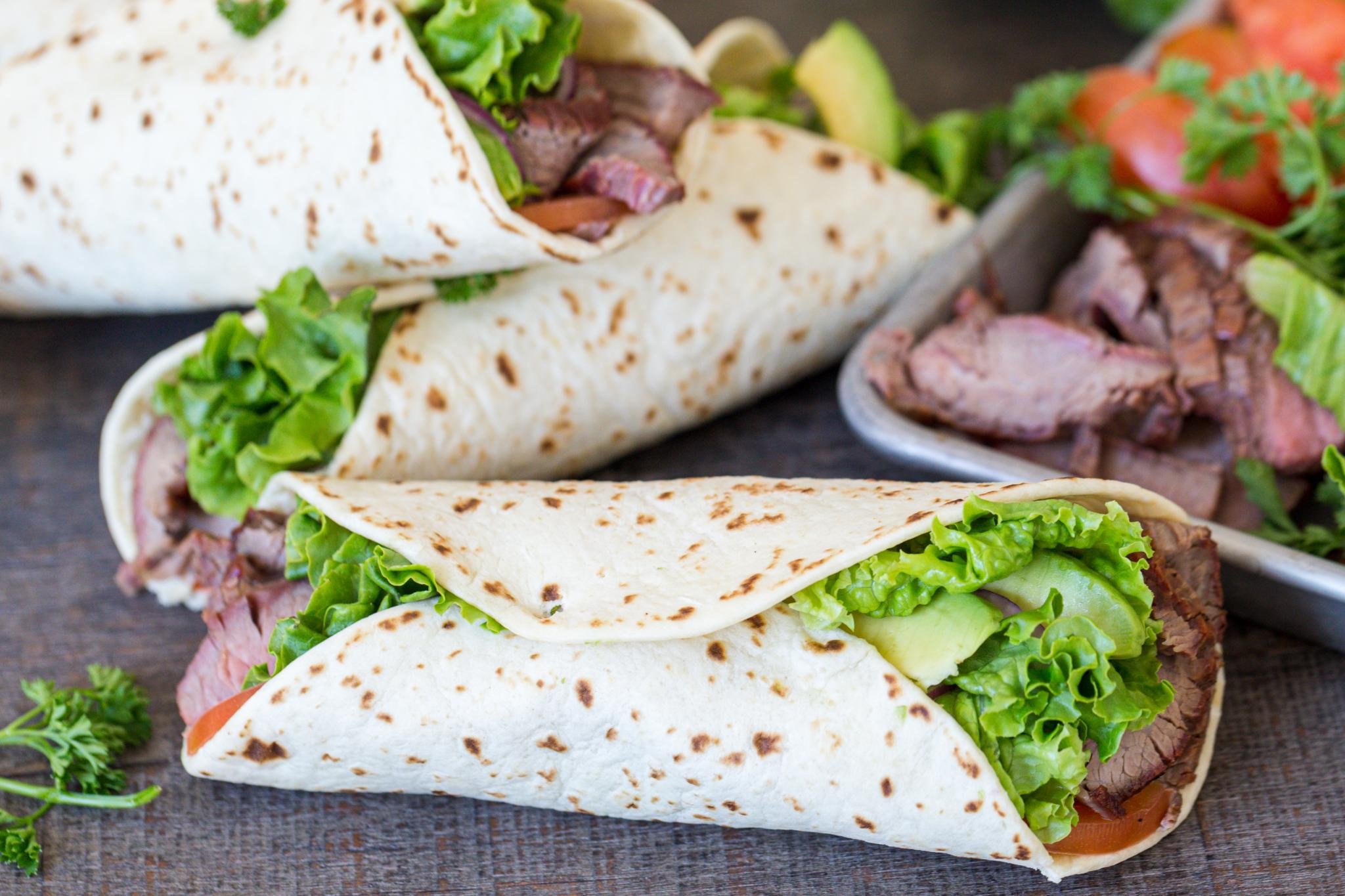 Flank Steak Wrap - Momsdish