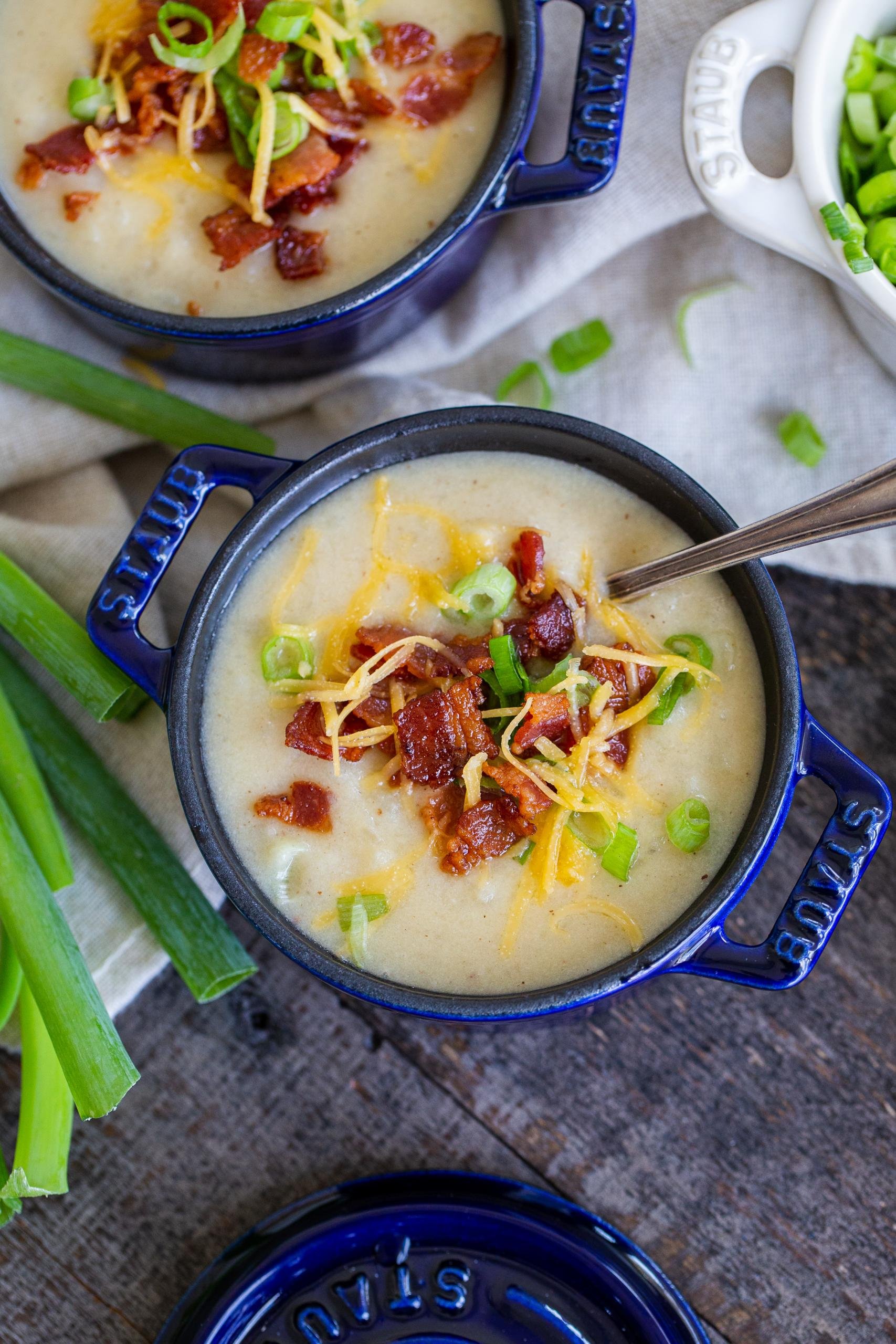 Receta de Sopa de Patata Cremosa | Onyx