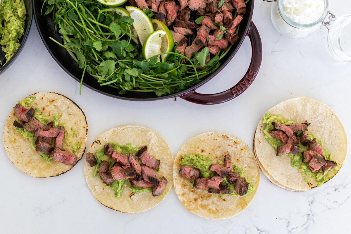 Carne Asada Street Tacos - Momsdish