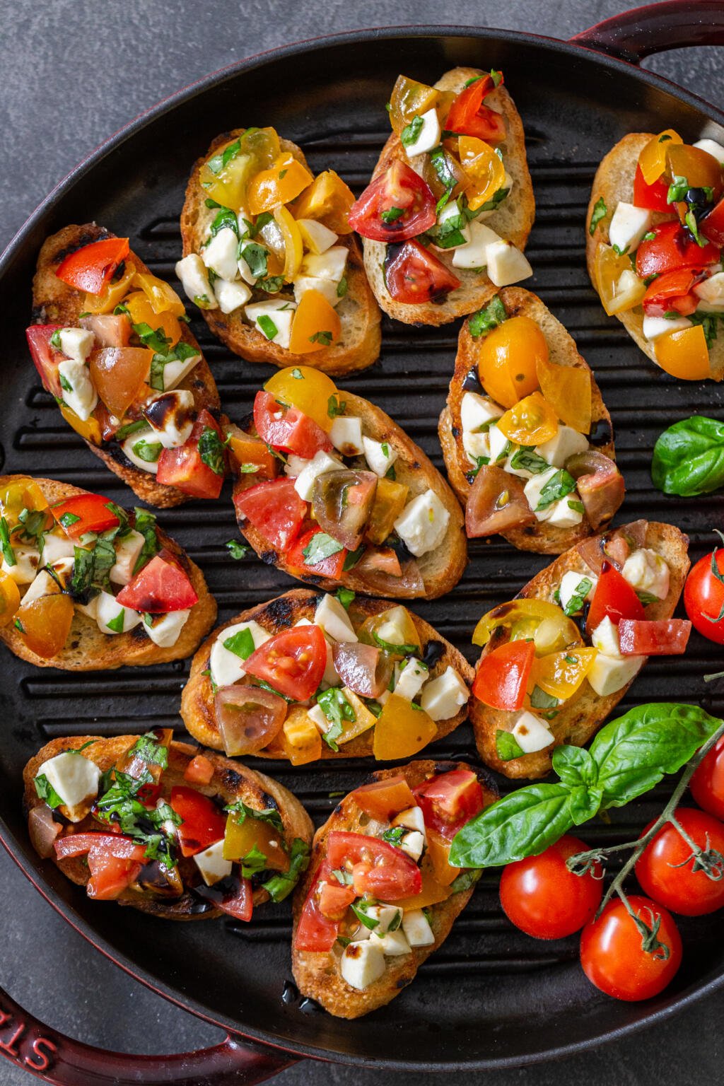 Mushroom Bruschetta Recipe - Momsdish