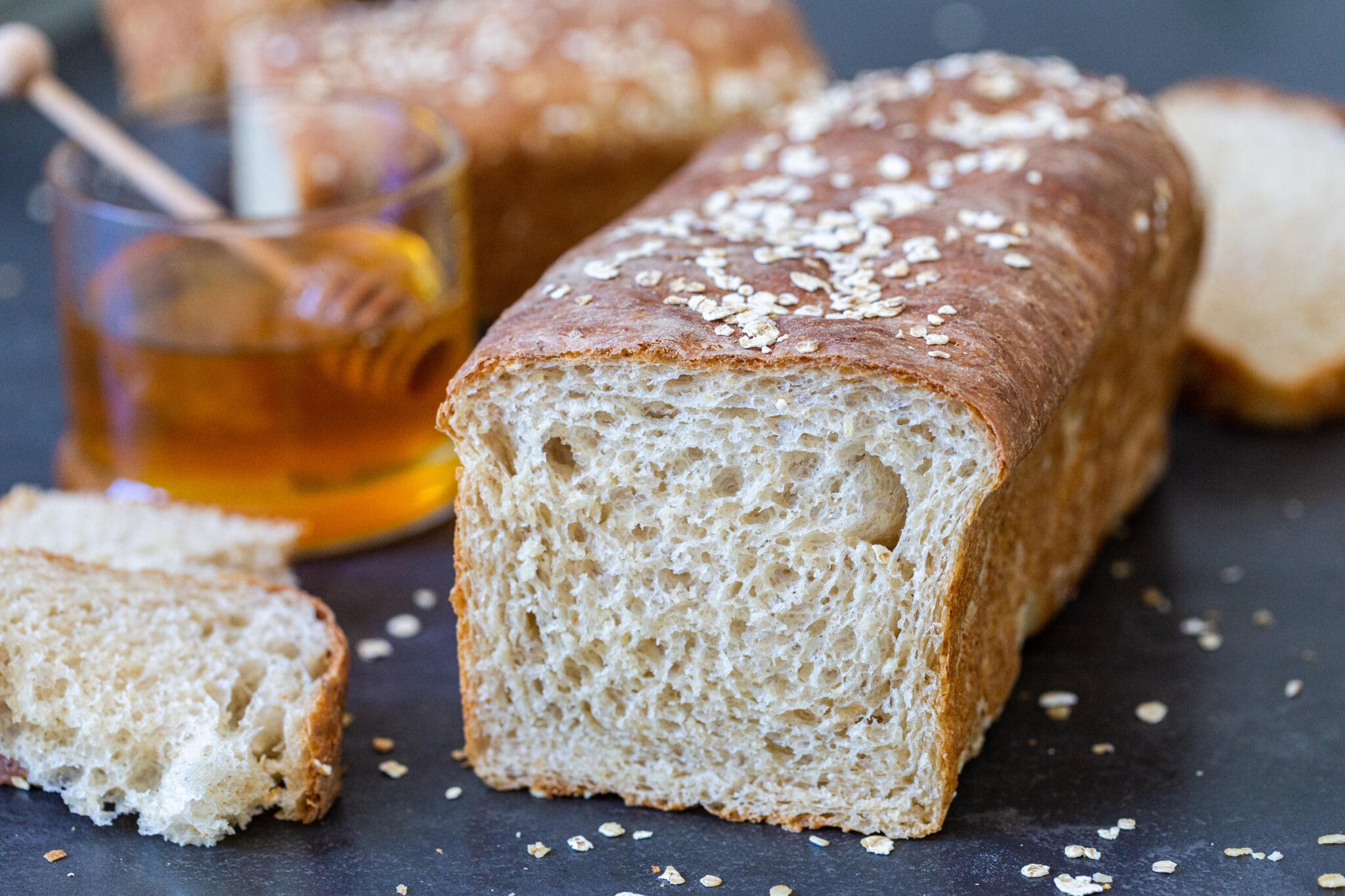 Honey Wheat Bread - Momsdish