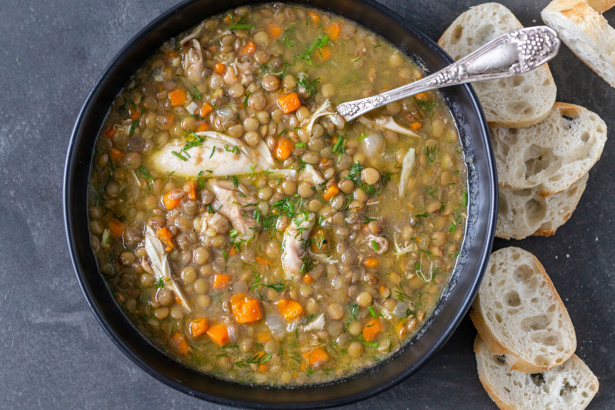 Easy Chicken Lentil Soup Recipe Momsdish Easy Chicken Lentil Soup Recipe Momsdish