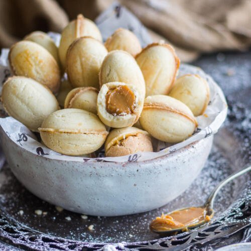 Walnut Cookies aka Oreshki - Momsdish