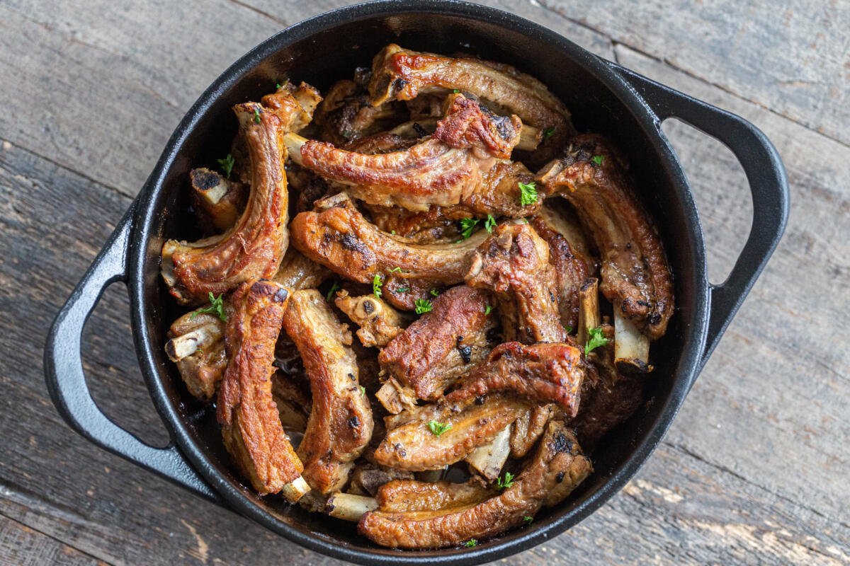 Easy Oven Baked Pork Ribs - Momsdish