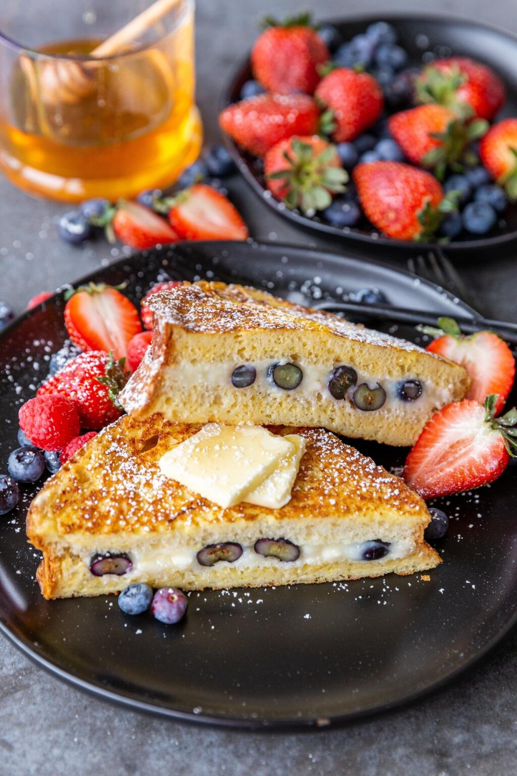 The BEST Stuffed French Toast Recipe - Momsdish