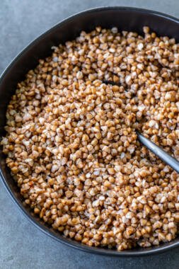 Buckwheat with Mushrooms - Momsdish