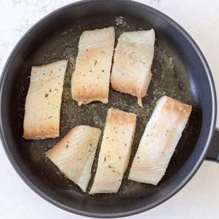 Pan-Seared Halibut (Only 4 Ingredients) - Momsdish