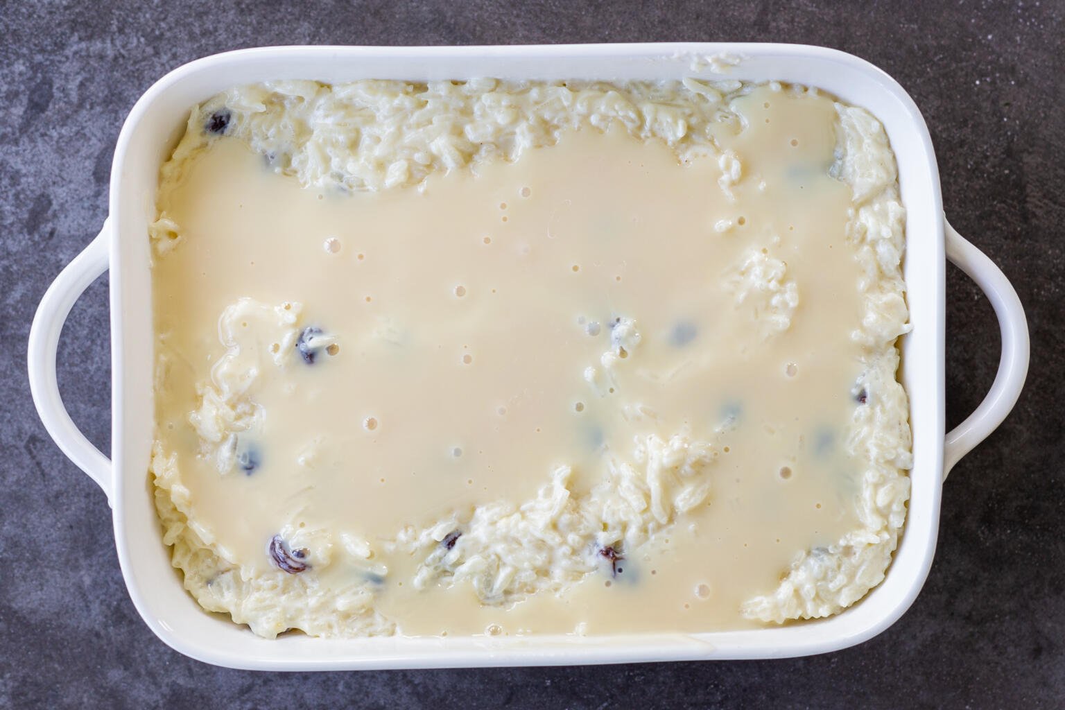 Baked Rice Pudding with Condensed Milk - Momsdish