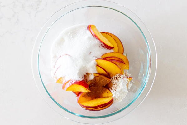 Rustic Peach Galette (Free-Form Peach Pie) - Momsdish