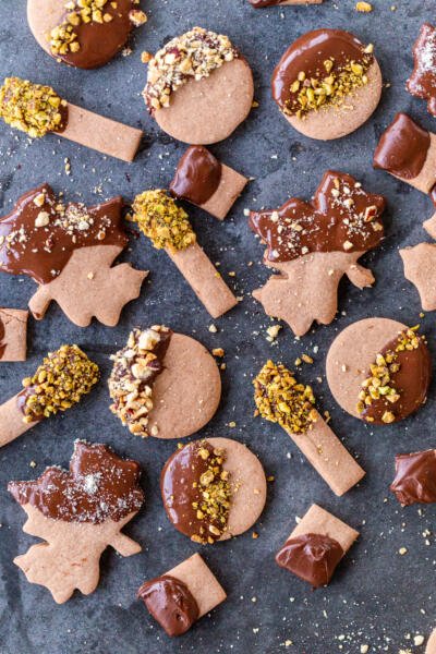 Fall Leaves Sugar Cookies - Momsdish