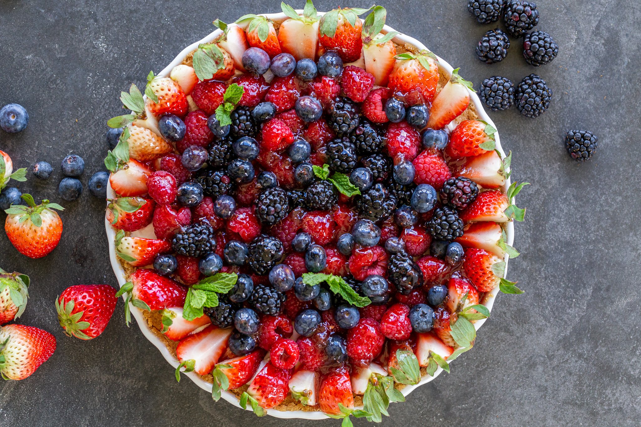 Fresh Fruit Tart (Crazy Good) - Momsdish