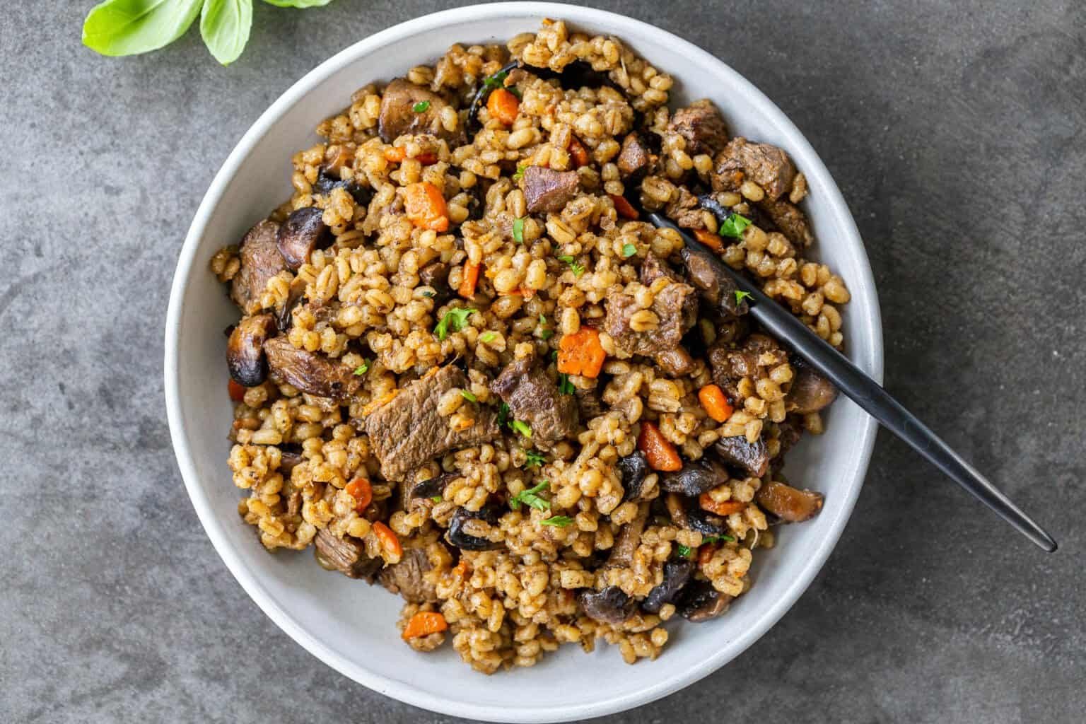 Beef and Barley Stew (Crock Pot) - Momsdish