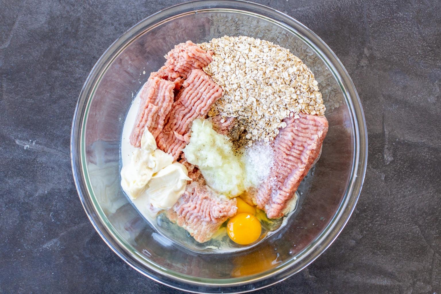 Baked Chicken Oatmeal Meatballs - Momsdish