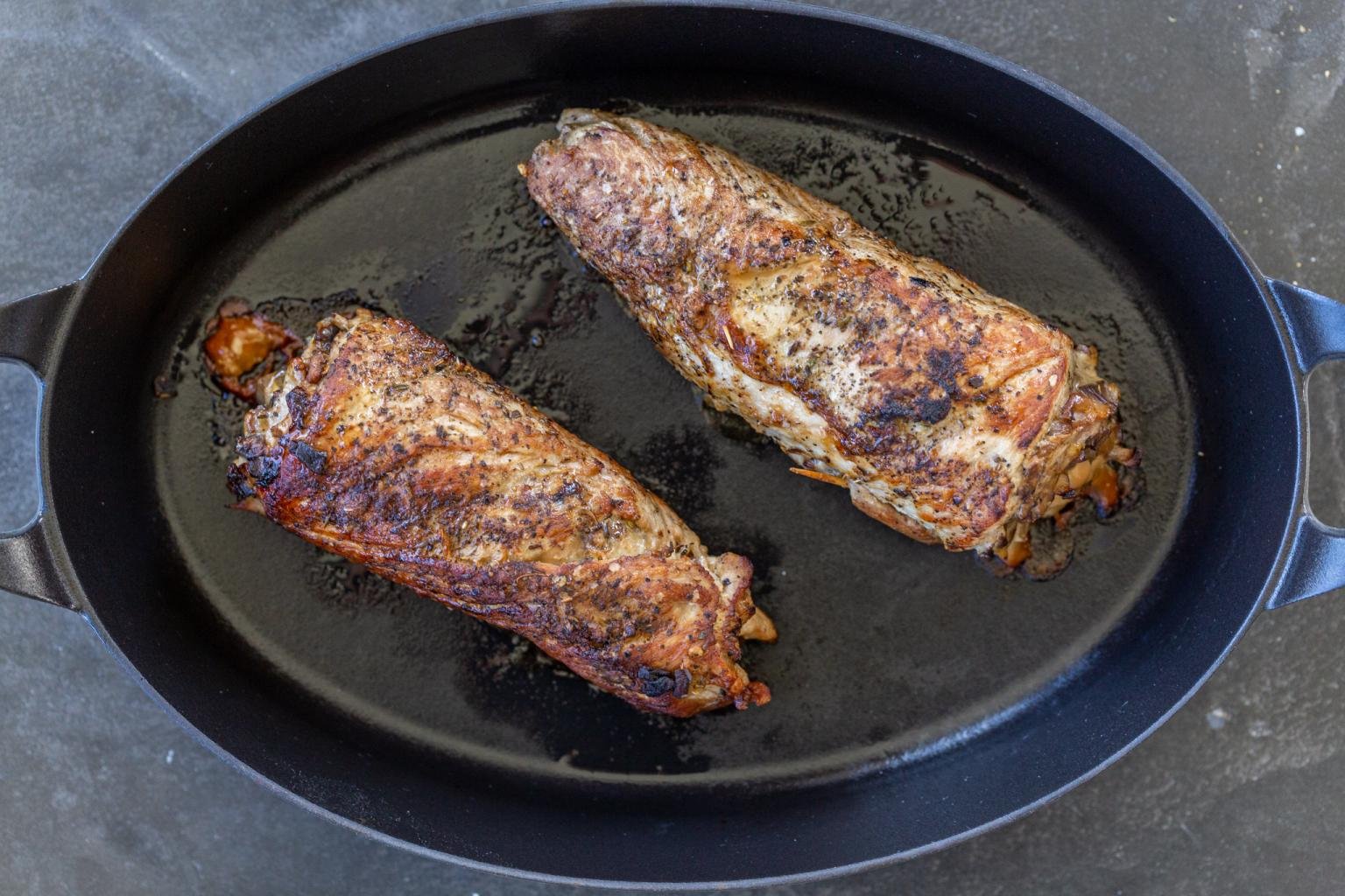 Mushroom Pork Roulade - Momsdish