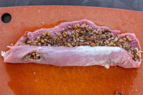 Mushroom Pork Roulade - Momsdish