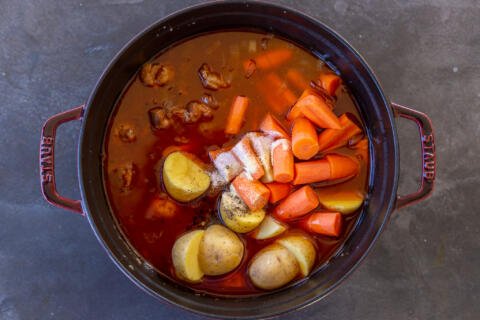 One-Pot Lamb Stew Recipe - Momsdish