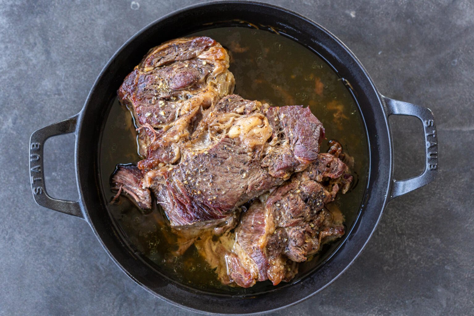 Roasted Shredded Beef (Only 3 Ingredients) - Momsdish