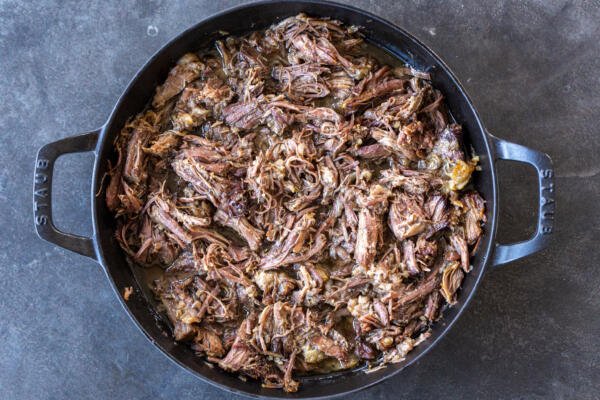 Roasted Shredded Beef (Only 3 Ingredients) - Momsdish