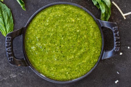 Fresh Basil Pesto Recipe - Momsdish