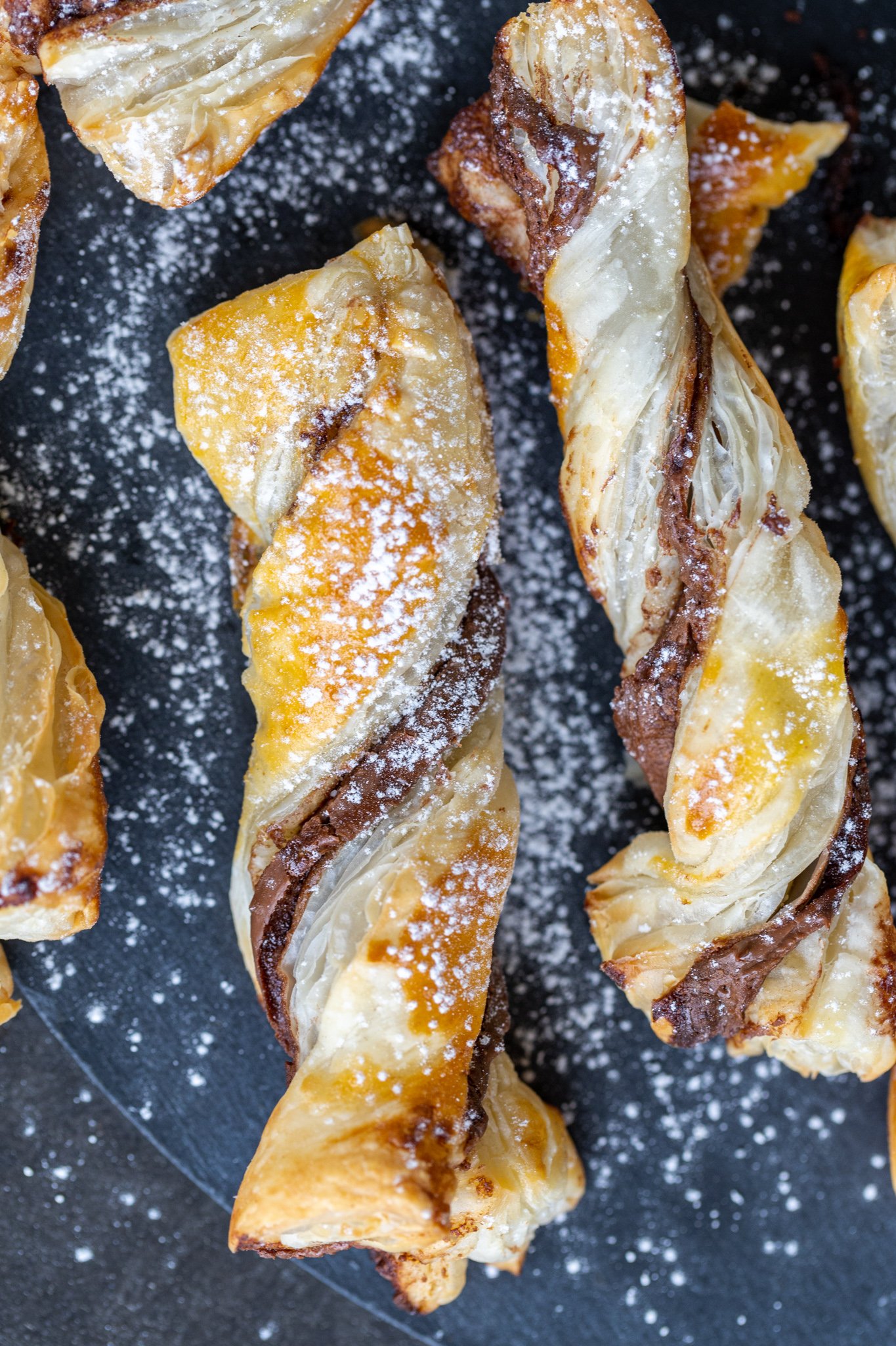 Puff Pastry Nutella Twists - Momsdish
