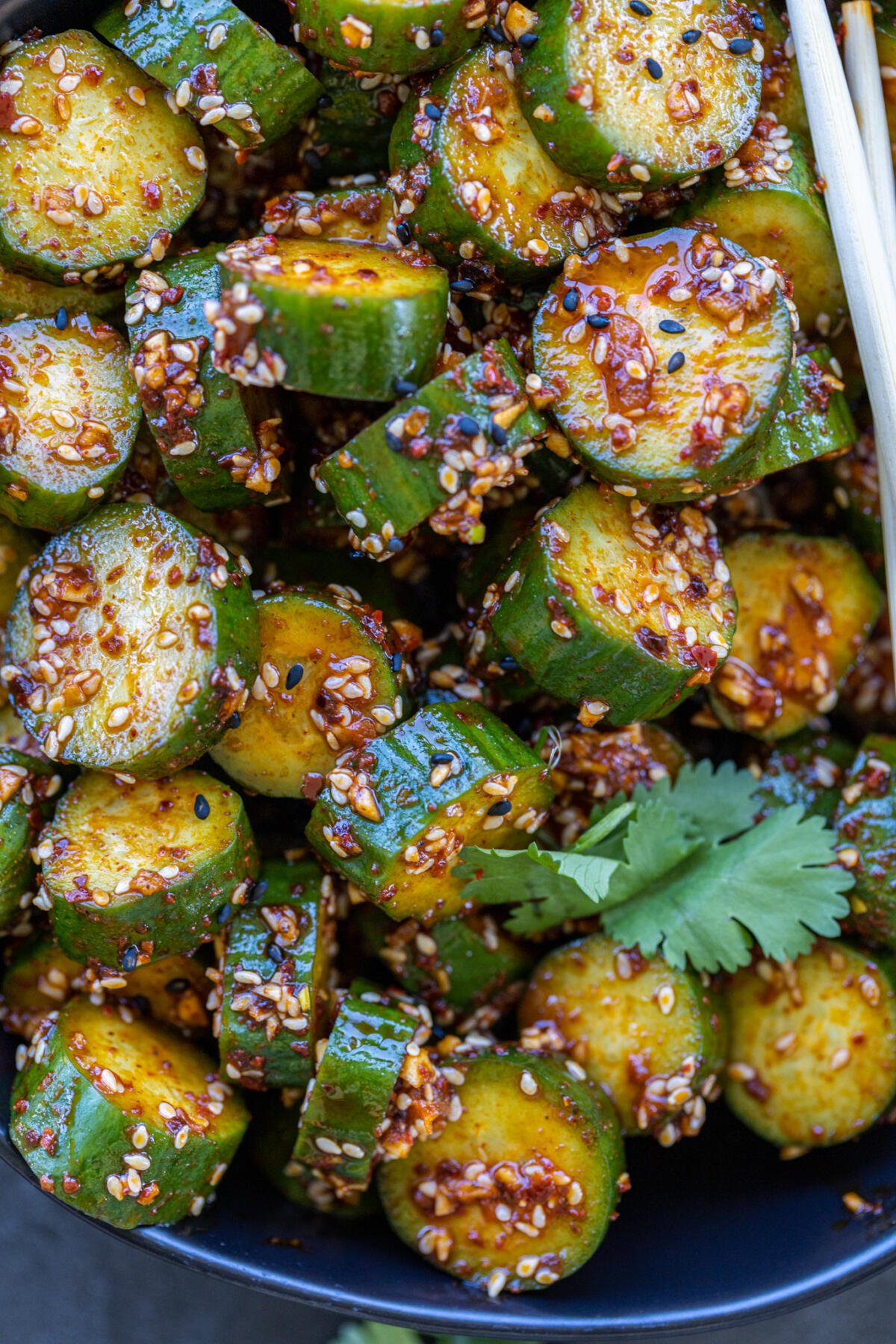 Asian Cucumber Salad (5 Minute) - Momsdish