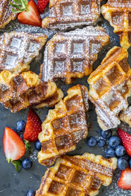 Easy Croffle (Croissant Waffles) - Momsdish