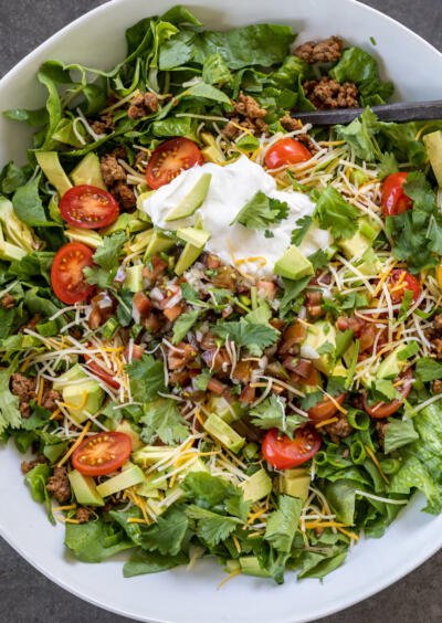 Taco Salad Recipe - Momsdish