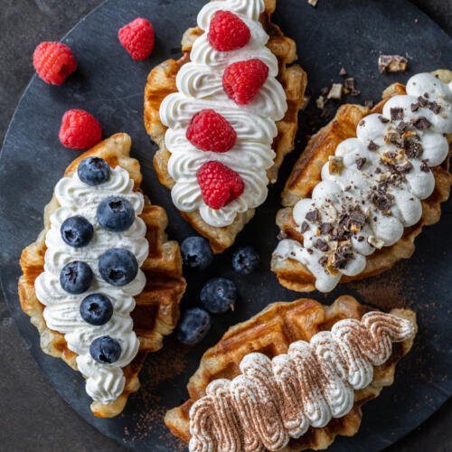 Easy Croffle (Croissant Waffles) - Momsdish