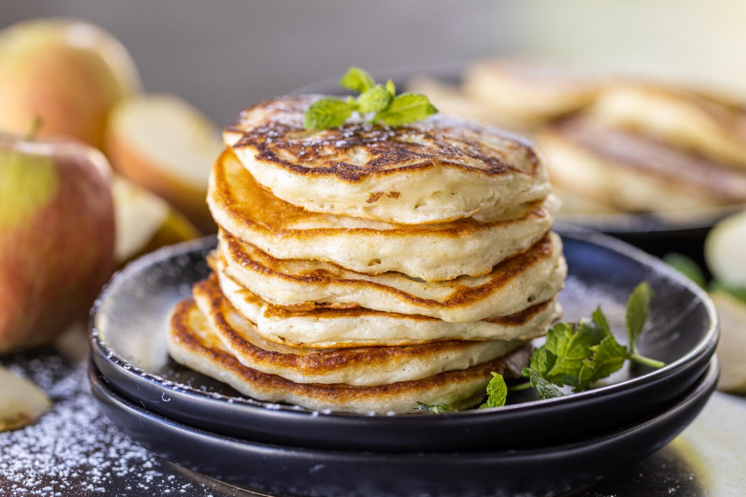 The Best Apple Pancakes Recipe - Momsdish