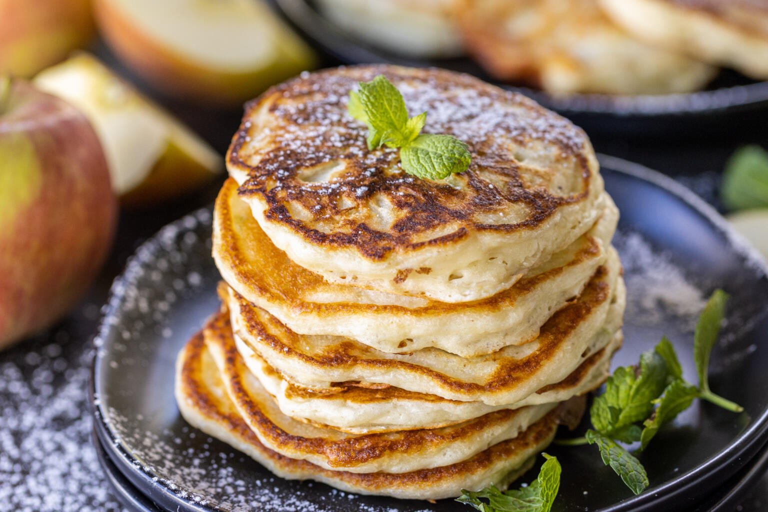 The Best Apple Pancakes Recipe - Momsdish