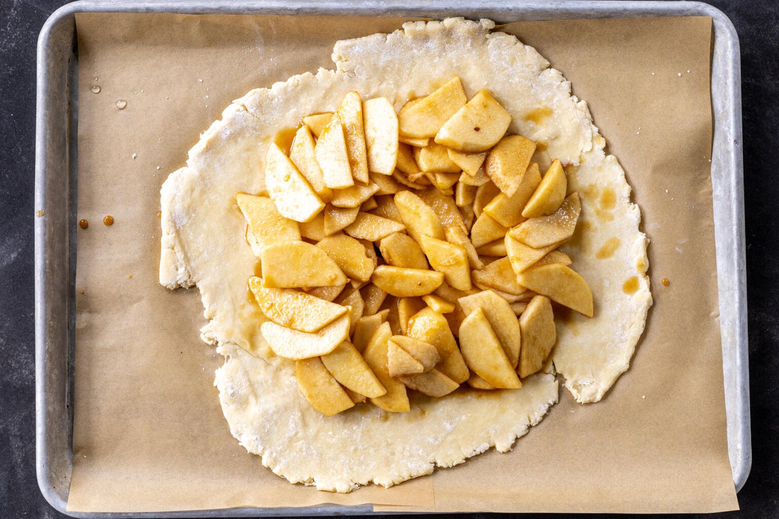 Apple Galette Recipe - Momsdish