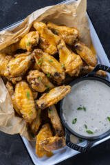 Easy Buffalo Wing Recipe - Momsdish