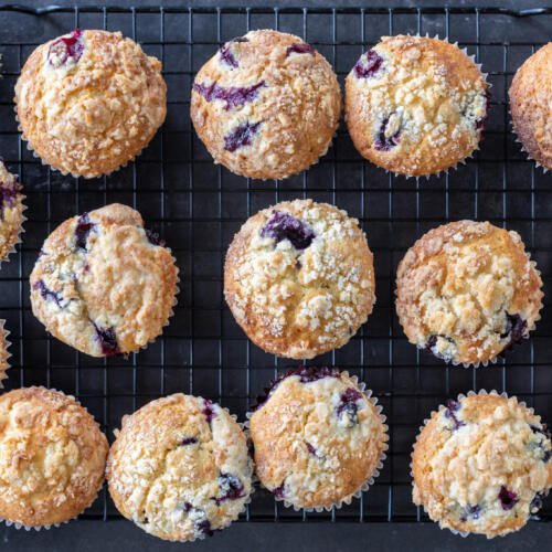 Blueberry Muffin Recipe (The Best) - Momsdish