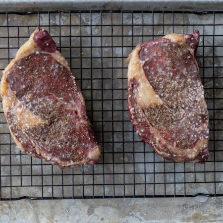 Reverse Sear Steak (Oven) - Momsdish