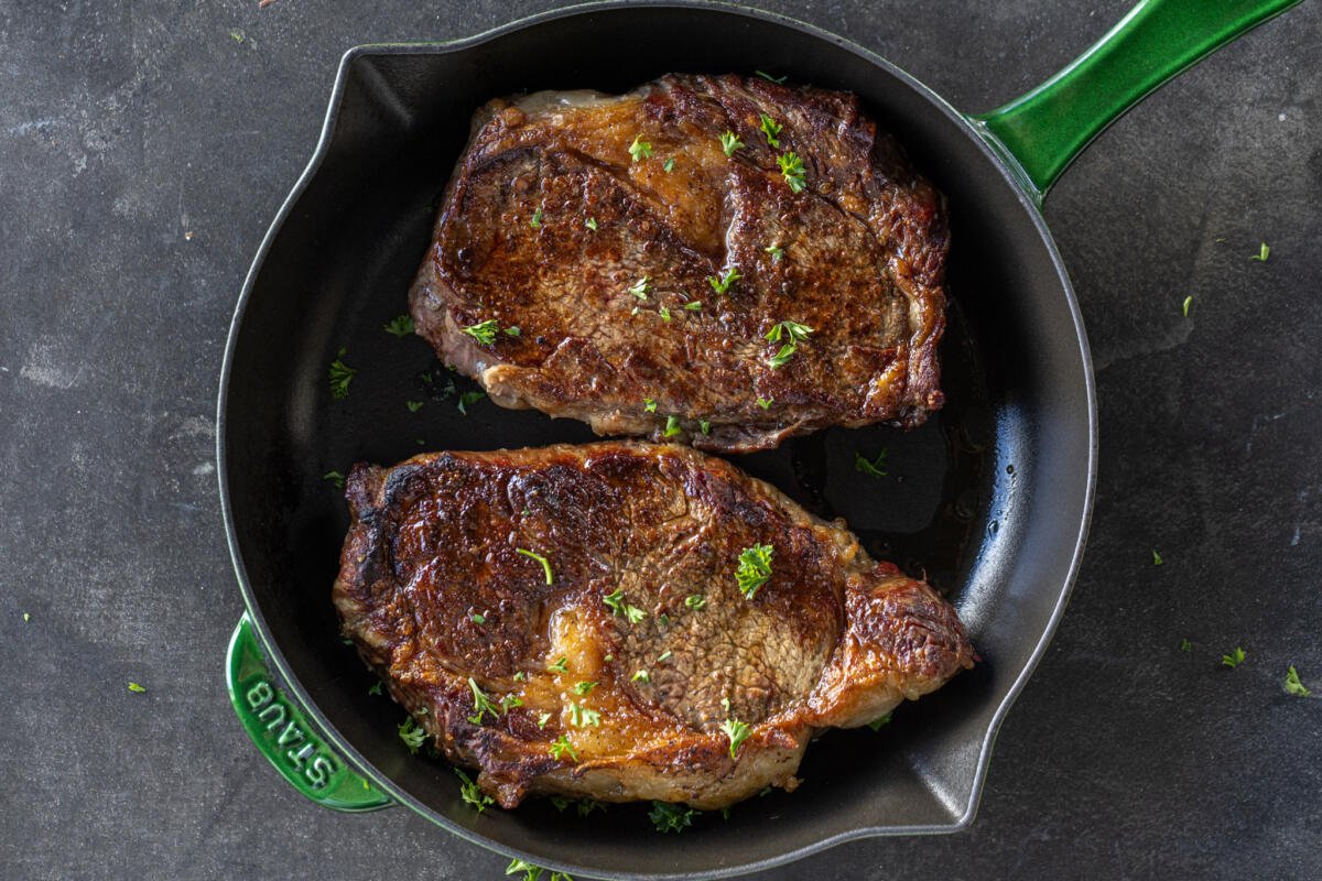 Reverse Sear Steak (Oven) - Momsdish