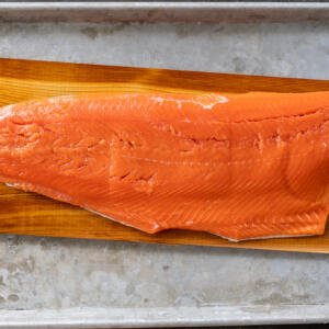 Cedar Plank Salmon (Lemon, Garlic & Herb) - Momsdish