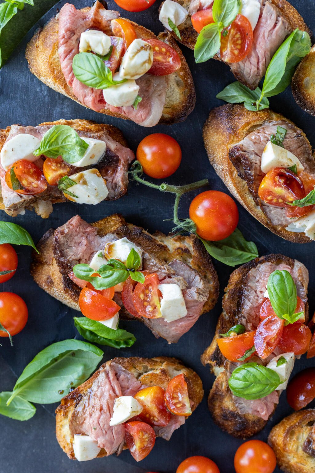 Steak Bruschetta (Extra Easy) - Momsdish