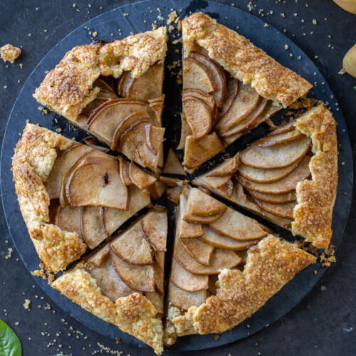 Easy Pear Galette - Momsdish