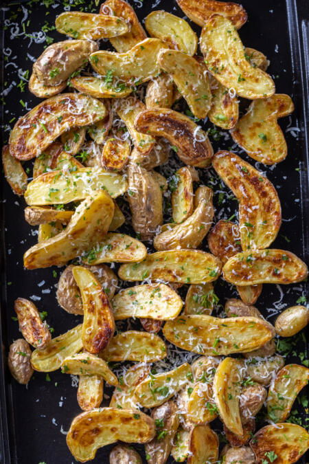 Roasted Fingerling Potatoes - Momsdish