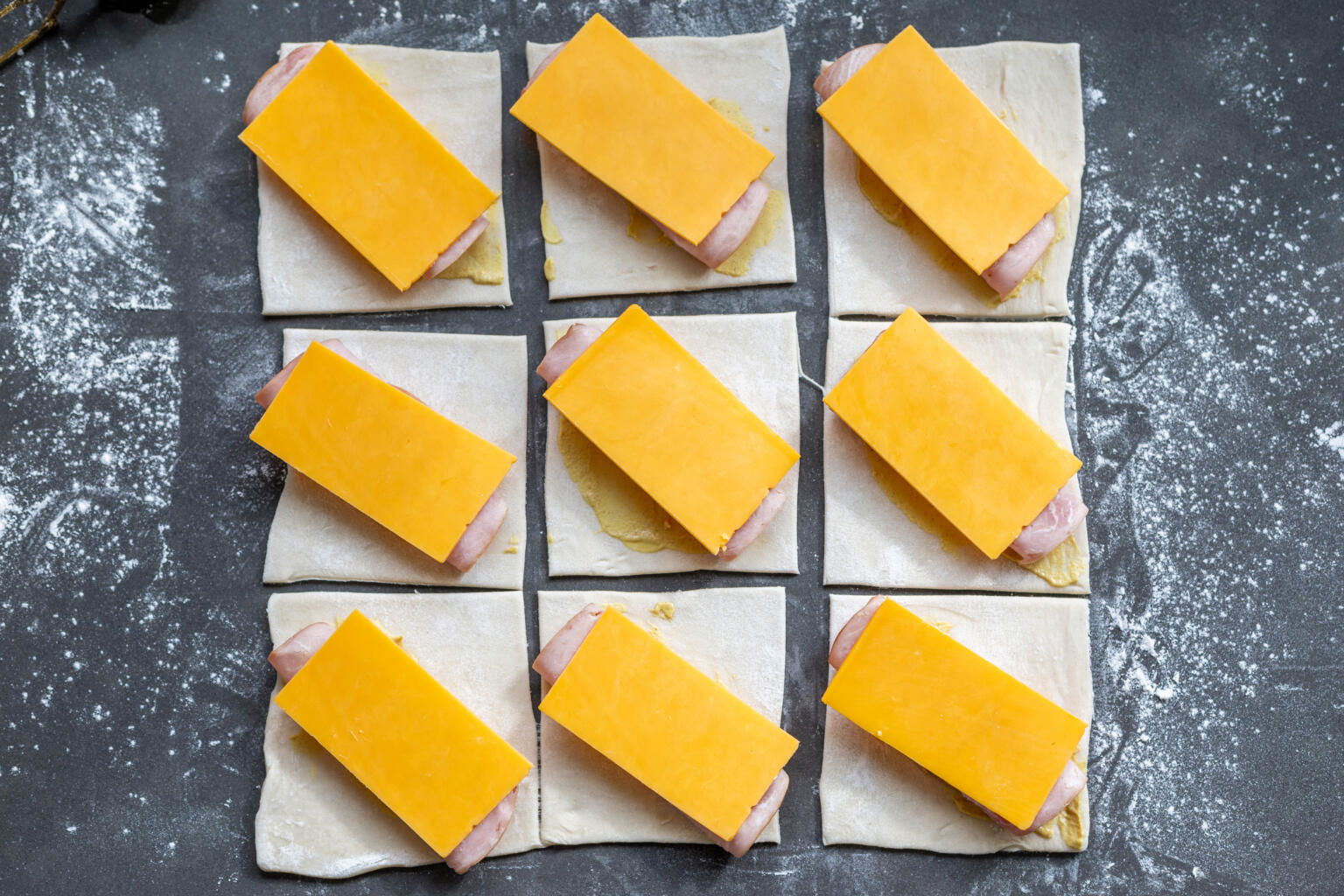 Ham and Cheese Puff Pastry - Momsdish