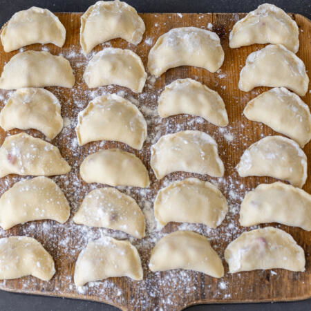 Strawberry Vareniki (Strawberry Pierogies) - Momsdish