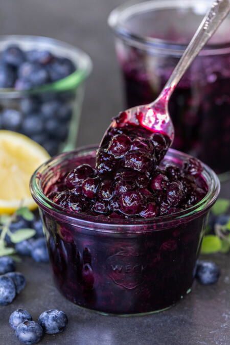Blueberry Compote Recipe - Momsdish